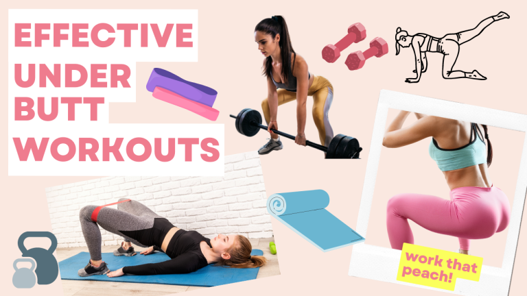 Under Butt Workout To Perk Up That Peach! - My Fitness Routines