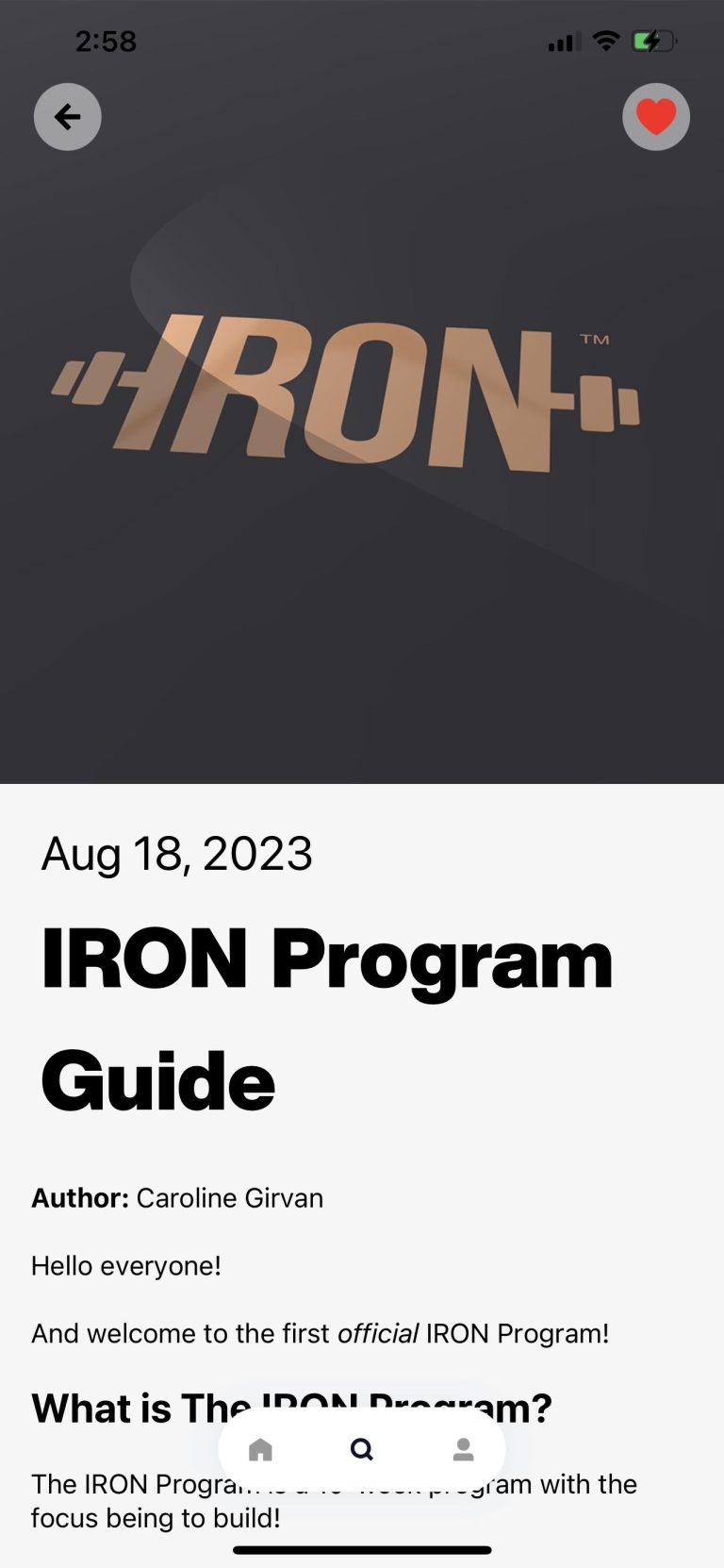 An All-New 10-Week Iron Program From Caroline Girvan! - My Fitness Routines